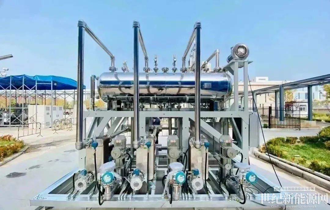 全国首个市场化PEM最大规模6MW风电制氢应用项目发车_世纪新能源网 Century New Energy Network