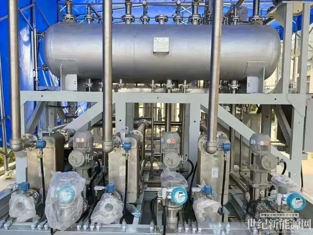 全国首个市场化PEM最大规模6MW风电制氢应用项目发车_世纪新能源网 Century New Energy Network
