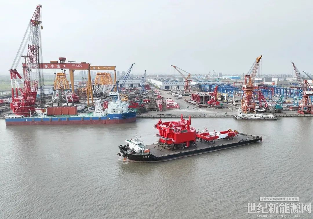 中交海峰4000T起重机项目三大件顺利发运_世纪新能源网 Century New Energy Network